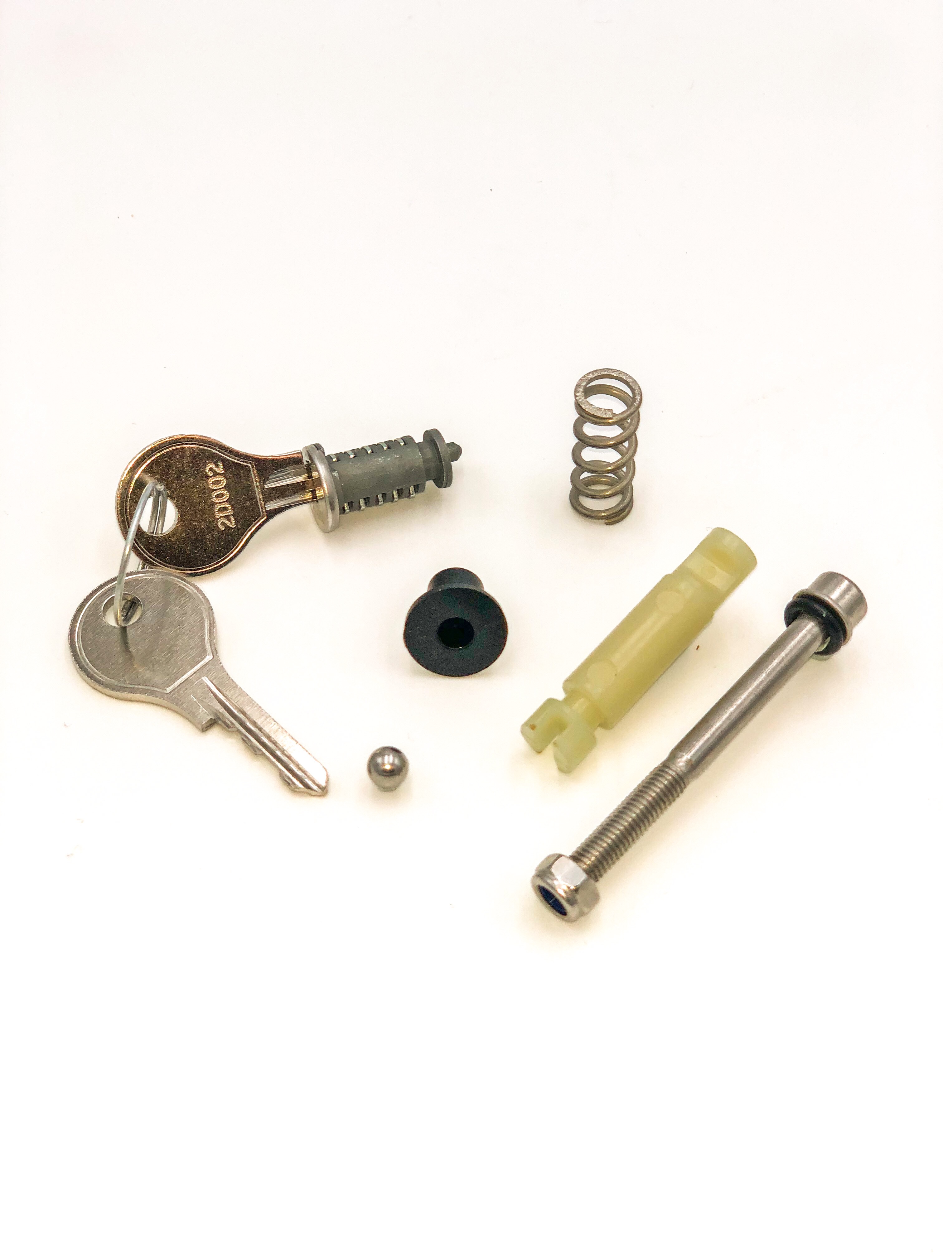 Princess Engine Room Hatch Lock Barrel - Princess Boat Parts