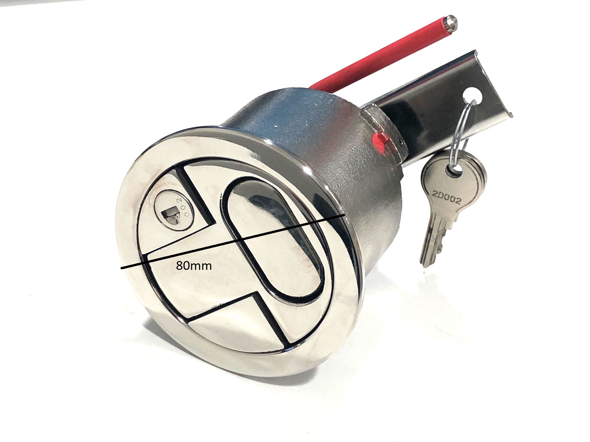 80mm Hatch lock assy used across the range - Princess Boat Parts